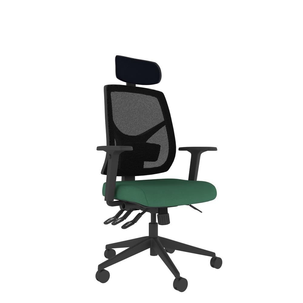 Positive Plus Mesh Back Ergonomic Office Chair | ECD